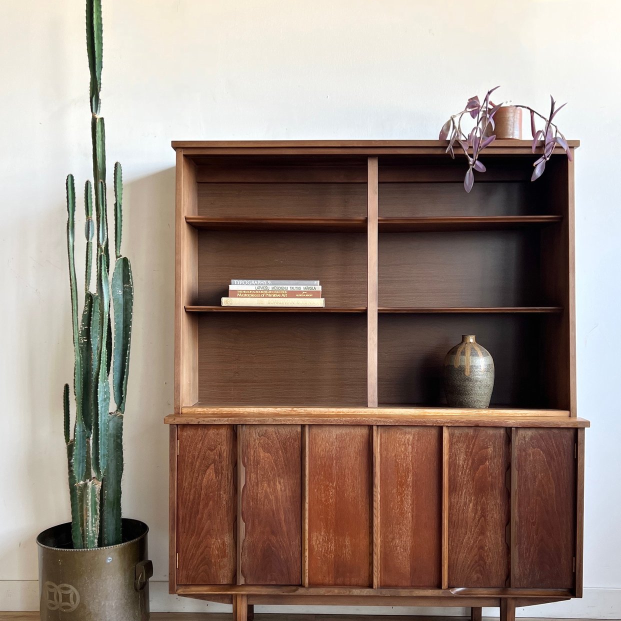 Vintage Mid Century Hutch / Shelving Unit | Home & Closet - Lincoln, NE ...