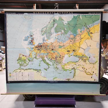 Economies of Europe Classroom Map | Community Forklift | Edmonston, MD