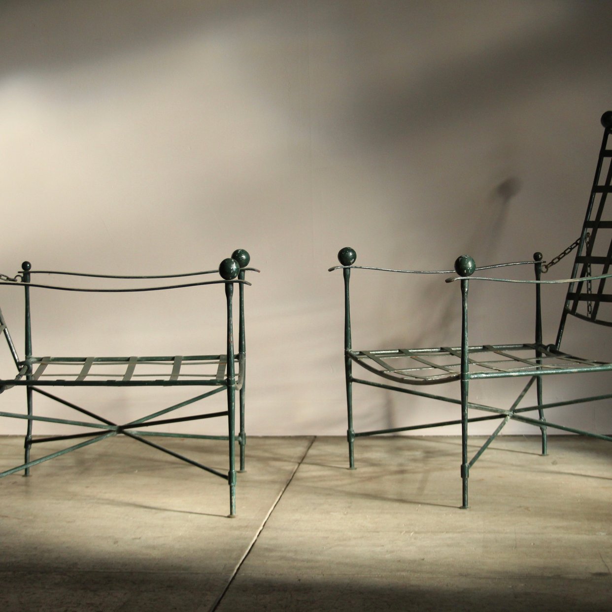 Mario Papperzini for Salterini Adjustable "Amalfi" Lounge Chairs ...