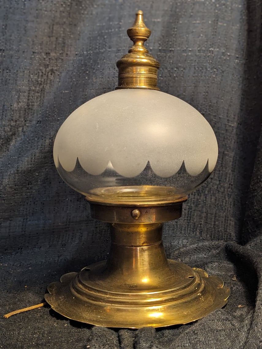 Vintage Brass Light | Earthwise Architectual Salvage (Seattle ...