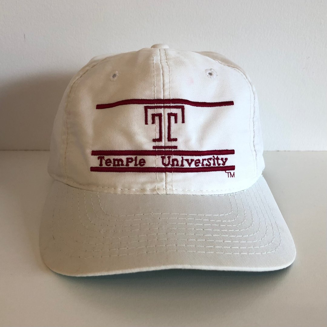 Temple Owls White Split Bar Snapback | Laundry | Portland, OR