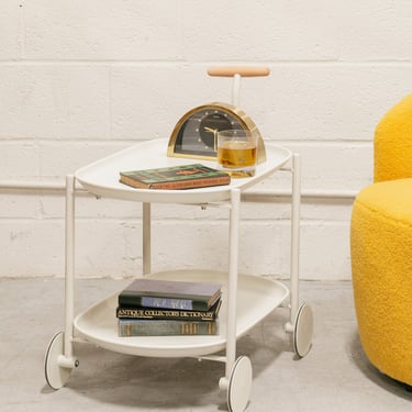 Herz White Cart Side Table | Sunbeam Vintage | Highland Park - Los ...