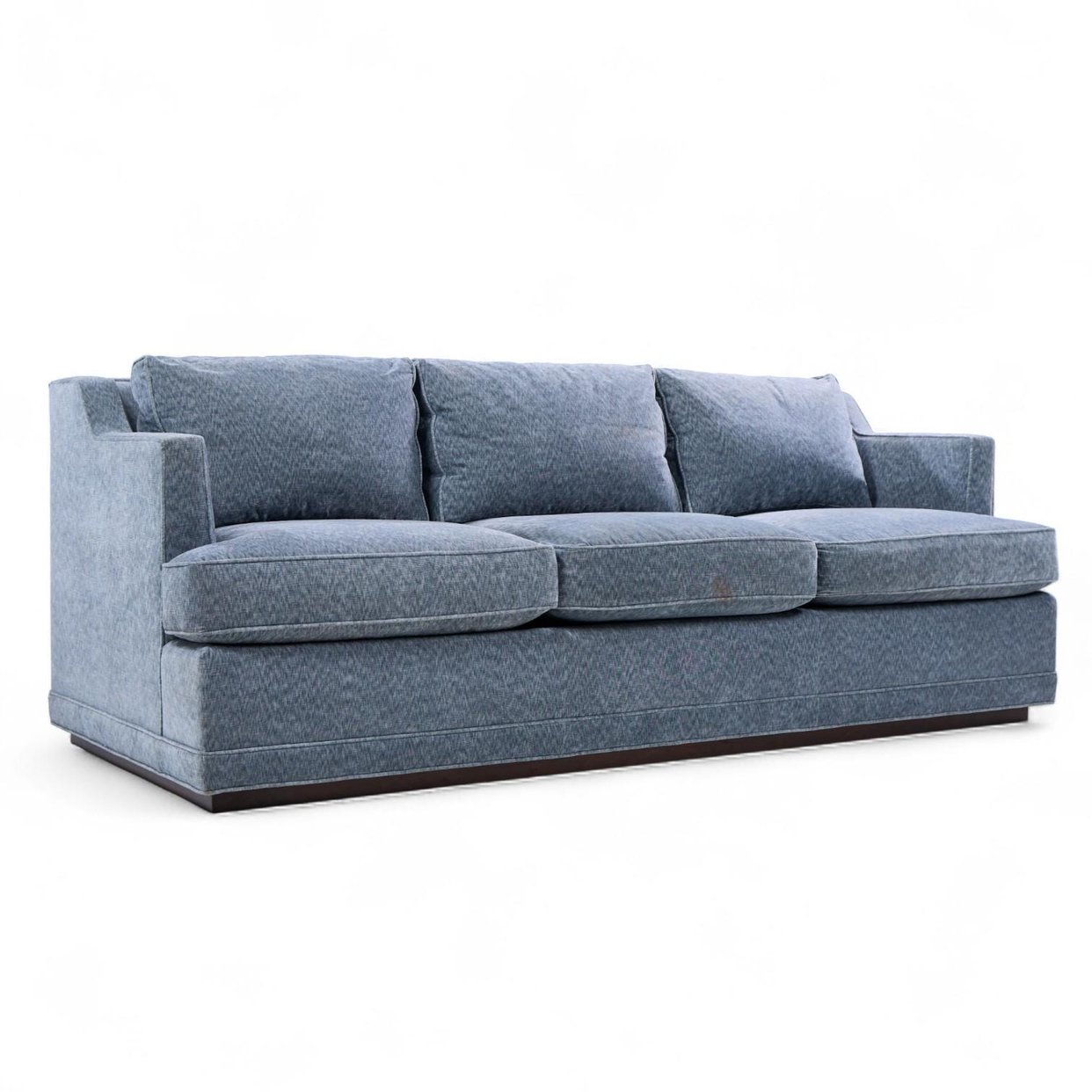 Bill Sofield for Baker Carlyle Blue Sofa | Modern Hill - Countryside ...