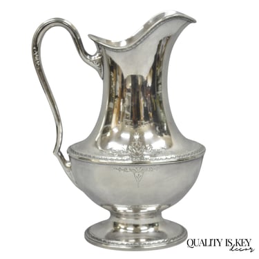 Vintage 1847 Rogers Bros. Silver Plated Argosy Victorian Water ...