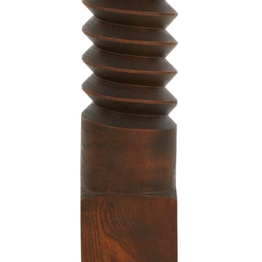 Antique Turned Wood Column | Jayson Home | Chicago, IL