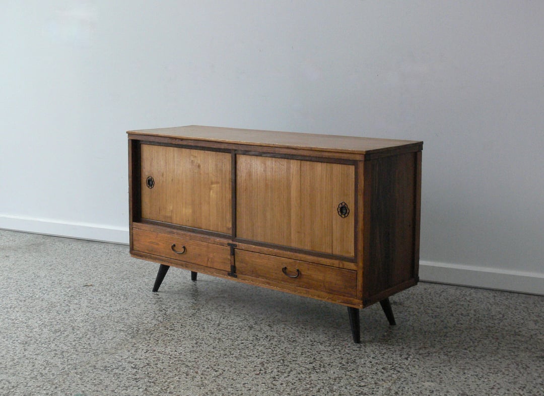 Vintage Japanese Tansu Storage Cabinet // Chest | CoMod | Kansas City, MO