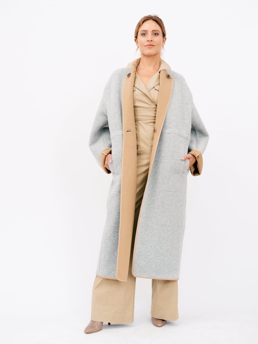 Rodebjer TENCHA Wool Blend Coat | Consignment Brooklyn | Brooklyn, NY