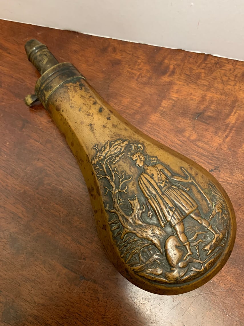 Antique Gun Powder Flask | MOB Vintage | Kensington - Washington, DC