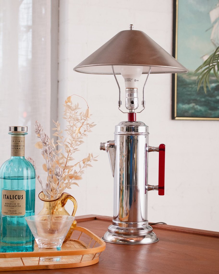 Cocktail Shaker Lamp | Sunbeam Vintage | Highland Park - Los Angeles, CA