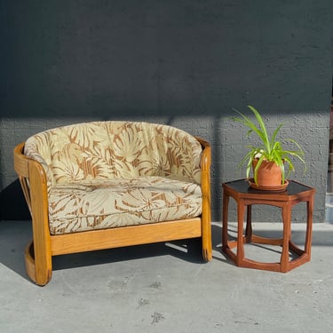 Howard Oak Bentwood Spindle Back Barrel Chair | Revival Vintage - North ...