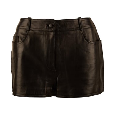 Chanel Black Leather Shorts | Treasures of NYC | New York, NY