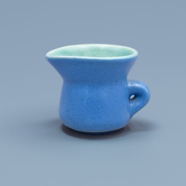 Early Winfield Creamer Blue & Turquoise | Vintage California Pottery ...