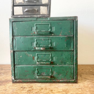 Vintage Metal Drawer | Industrial Container | Rustic Metal Drawer ...