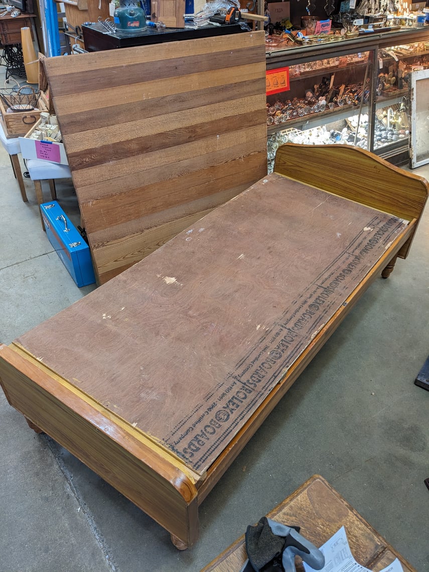 Lacquered Wood Child's Bed | Earthwise Architectual Salvage (Seattle ...