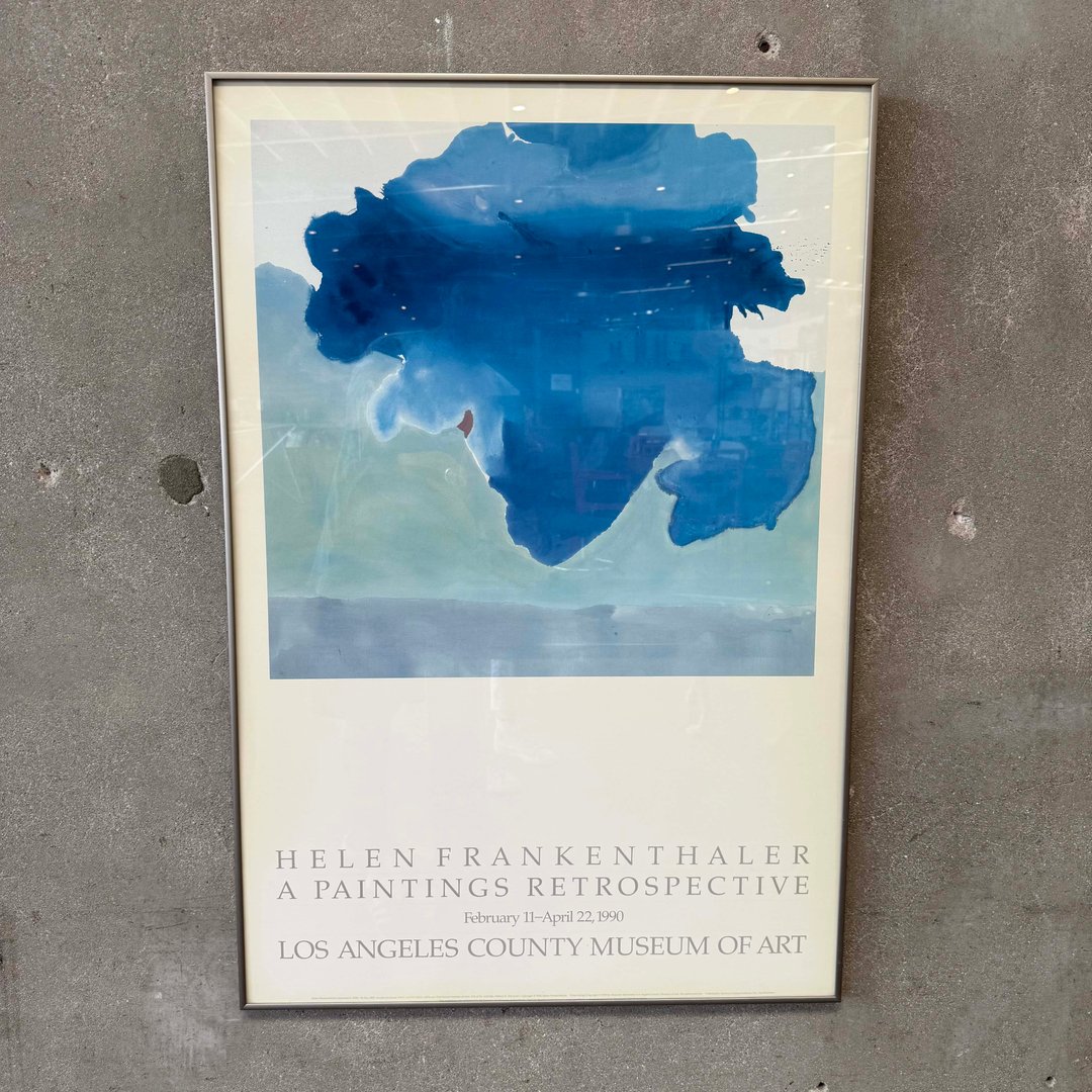 Vintage Helen Frankenthaler Exhibition Poster | Urban Americana | Long ...