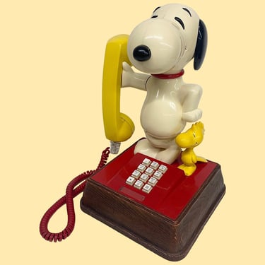 Vintage The Snoopy and Woodstock Phone Retro 1970s | Retrospect Vintage ...