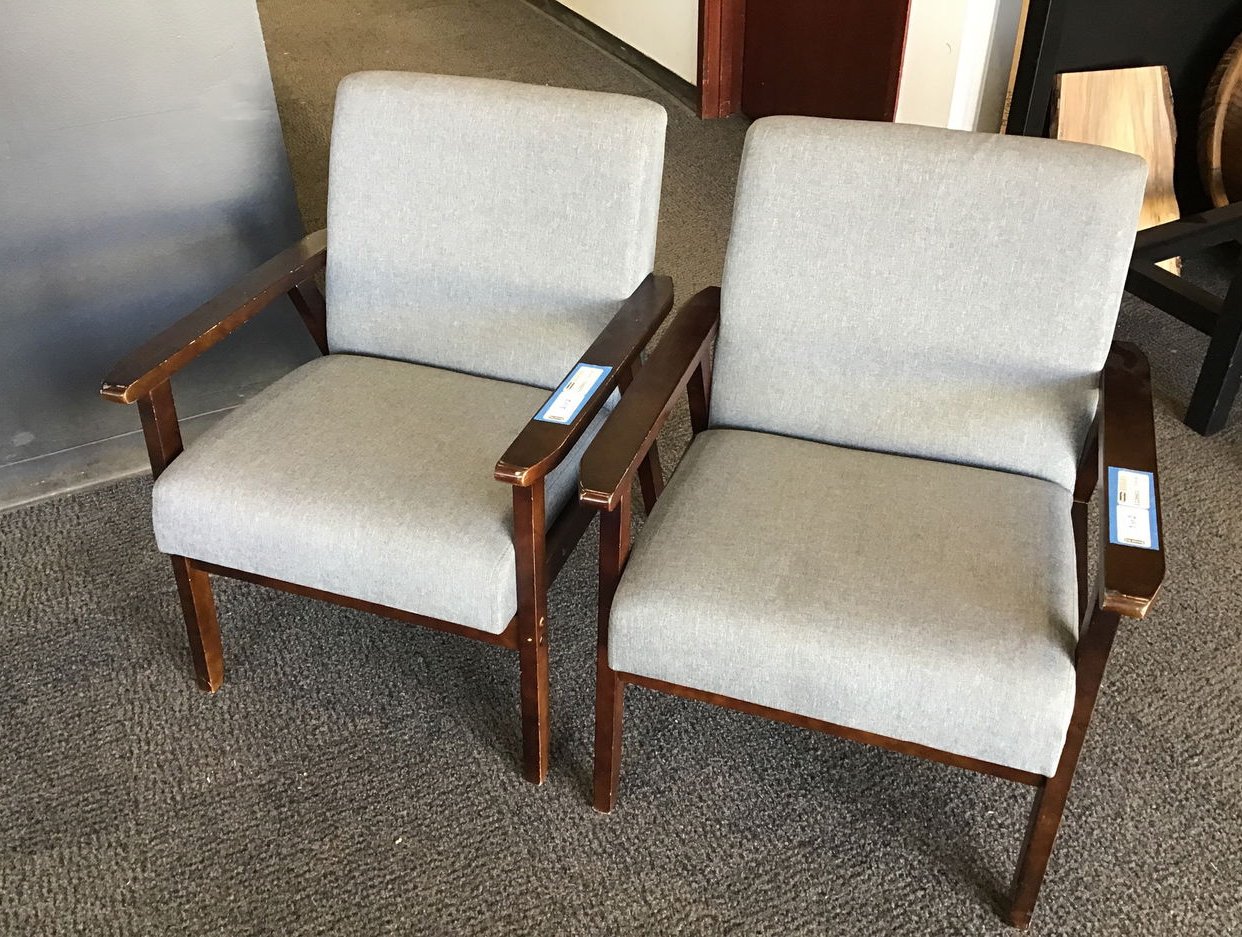 MCM Style Accent Chair Pair (Seattle) | Second Use - Seattle and Tacoma ...