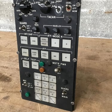 Airplane Radio Panel (Seattle) | Second Use | Seattle and Tacoma, WA