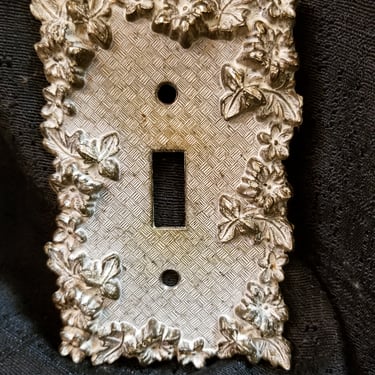 Vintage Decorative Electrical Switch Plate | Earthwise Architectual ...