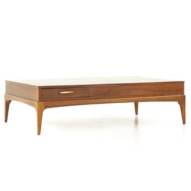 Lane Rhythm Mid Century Walnut Coffee Table with | Modern Hill ...
