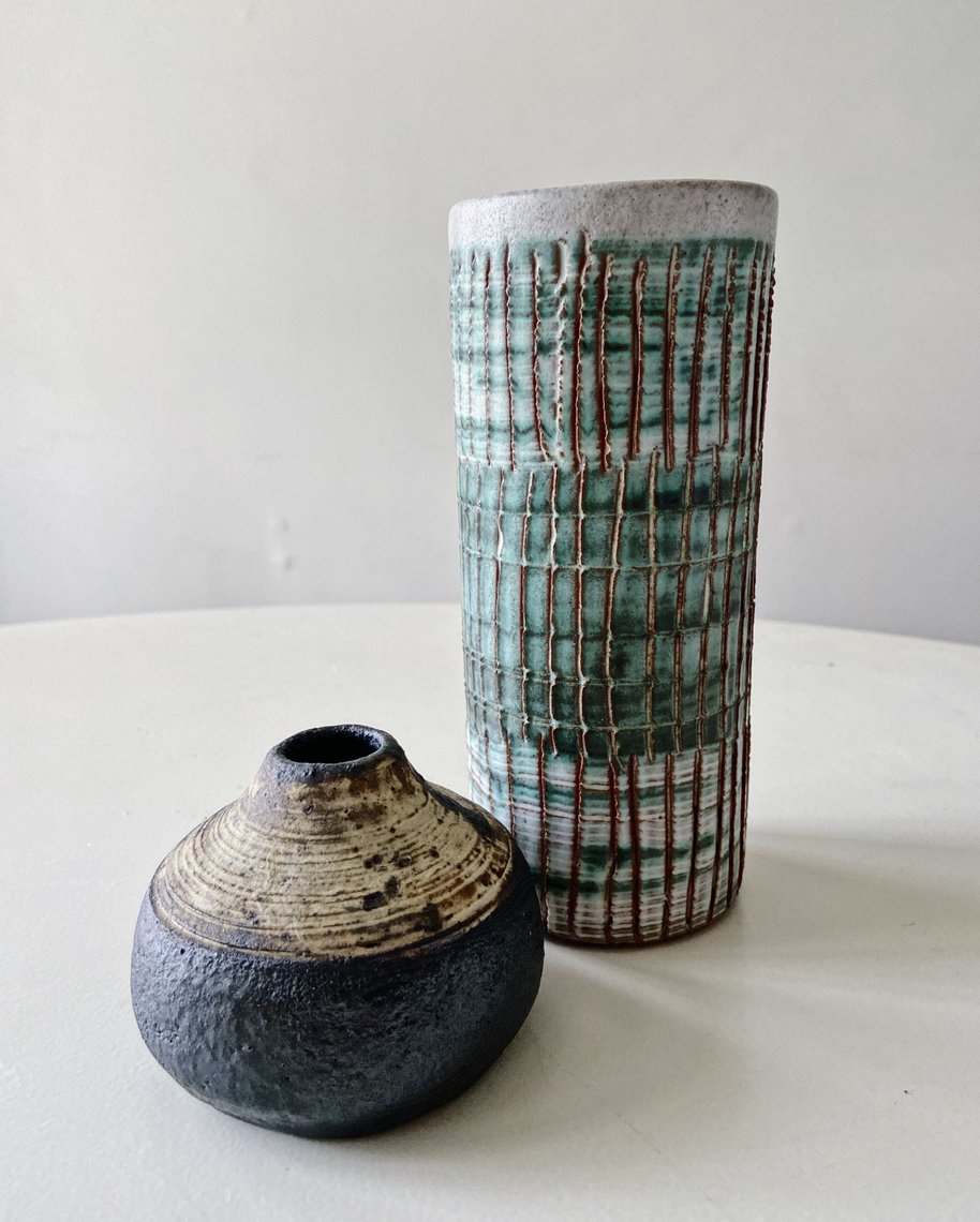 1940s Puerto Rico Pottery Vase by Hal Lasky Puerto Rican | CaribeCasual ...