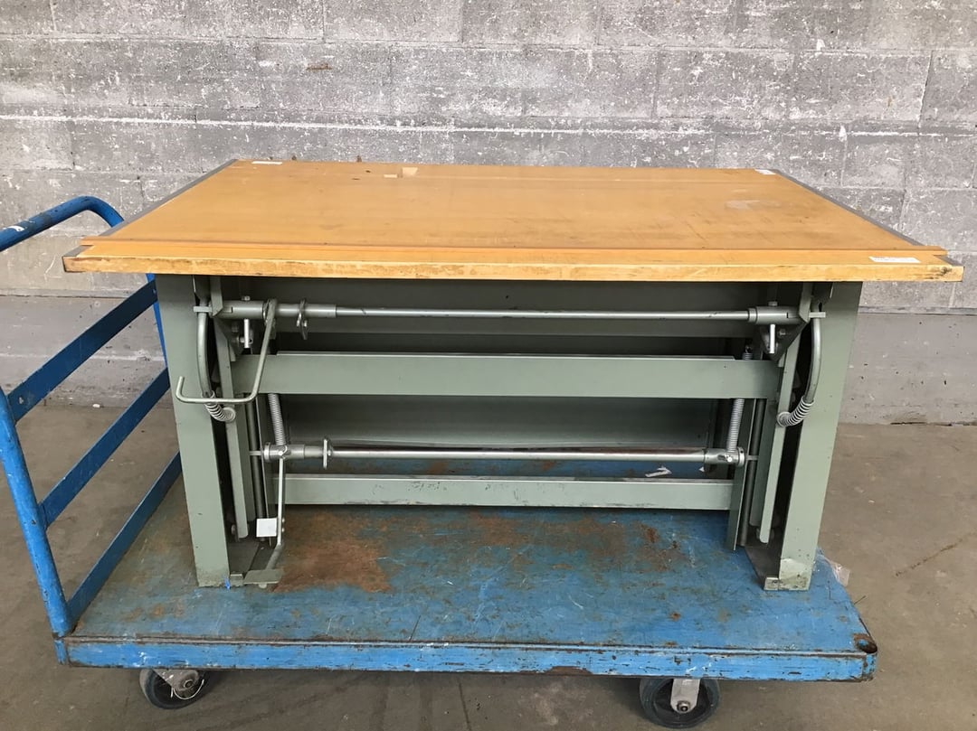 Vintage Industrial Desk O’ Matic Drafting Table (Seattle) | Second Use ...