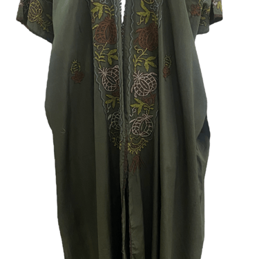 Ottoman Turkish Early 20th Century Cotton Embroidered Robe | The Way We ...
