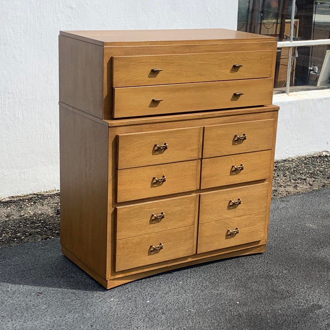 Mid-Century Highboy Dresser | Simon Vintage | Neptune City, NJ