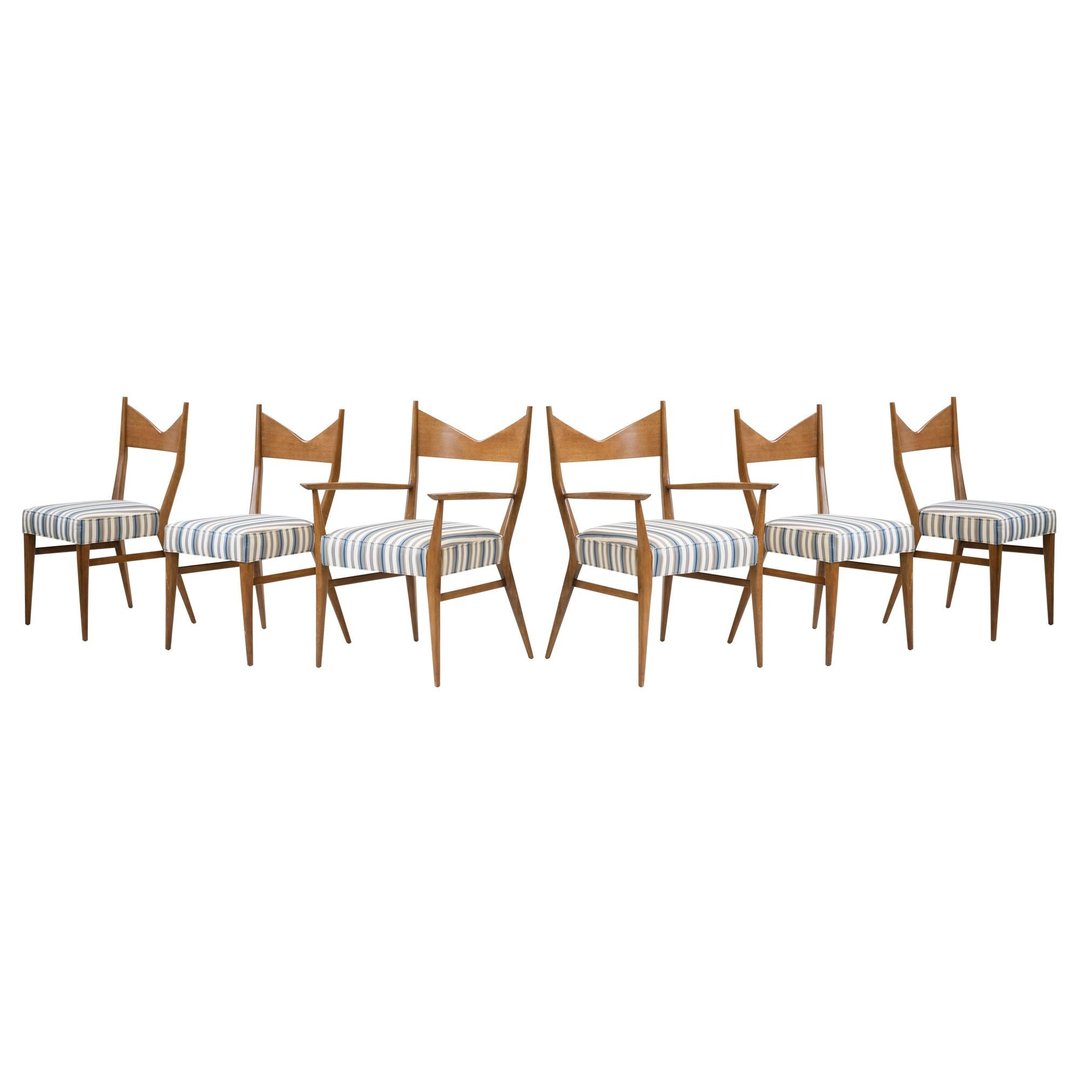 Paul McCobb Dining Chairs for Directional Set of Six | Converso ...