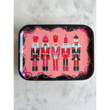 Pink Nutcracker Serving Tray Platter | Humboldt House - Chicago, IL | ATTIC