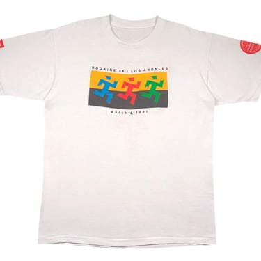 Vintage 1991 Los Angeles California Marathon Art Style Graphic | A ...