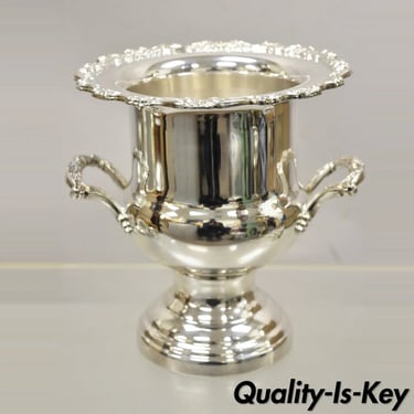 Vintage Oneida Silver Plated Trophy Cup Urn Champagne Wine Chiller ...