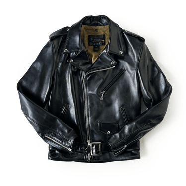 SCHOTT NYC LIMITED EDITION BLACK LEATHER BIKER JACKET | The Tough Boot ...