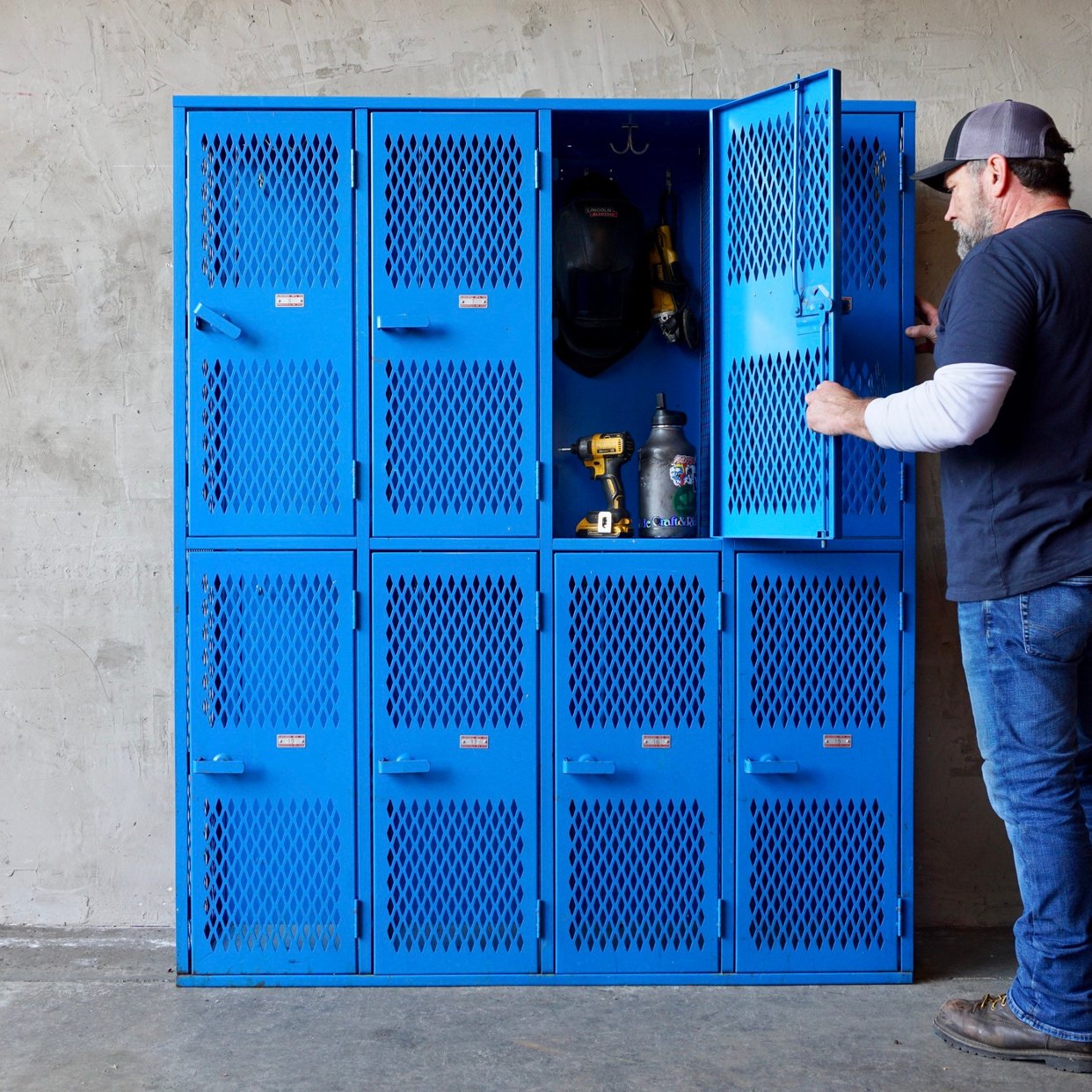 Vintage Storage Lockers | F&F Vintage - Merced, CA | ATTIC
