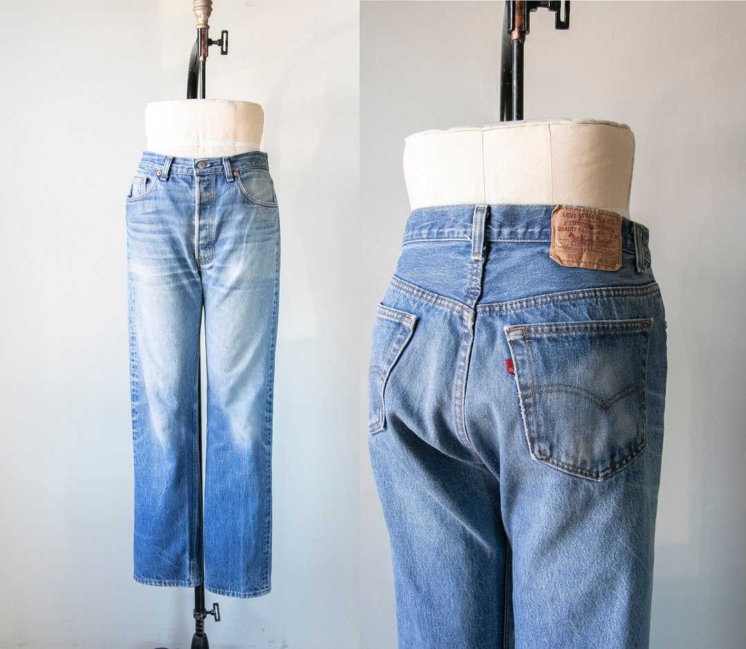 1990s Levi's 501xx Jeans Denim 32" x 30" | Deja Vintage Boutique ...