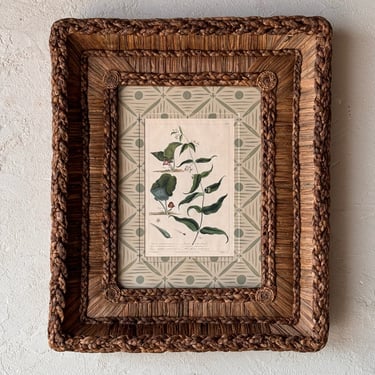 Gusto Woven Frame with Phillip Miller Engraving of | Casa Gusto - West ...