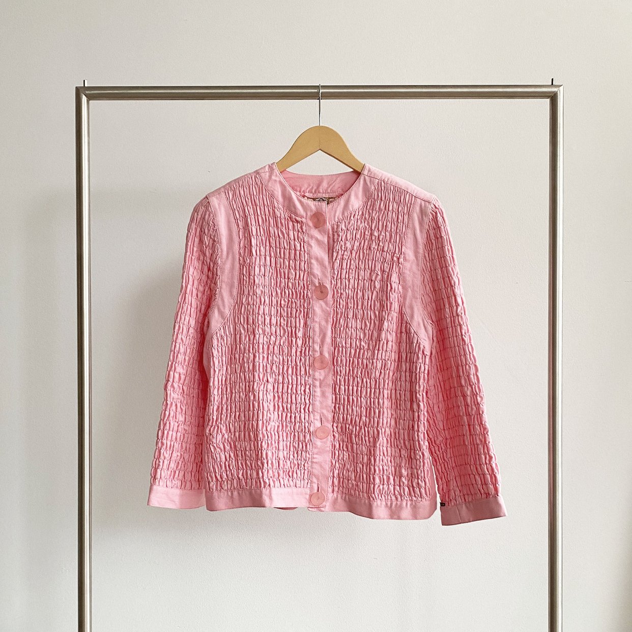Pink Textured Jacket | Legacy - South Minneapolis - Minneapolis, MN | ATTIC