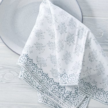 August Block Print Napkins | Meghan Evans | Washington, DC