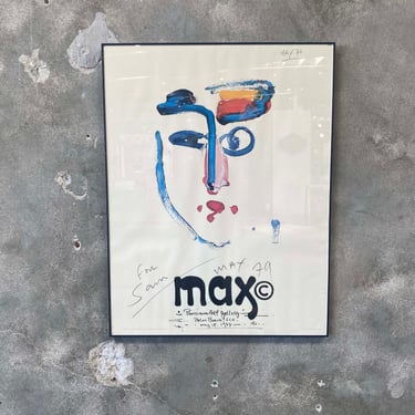 Vintage Peter Max Signed Poster | Urban Americana (Home Decor) - Long ...