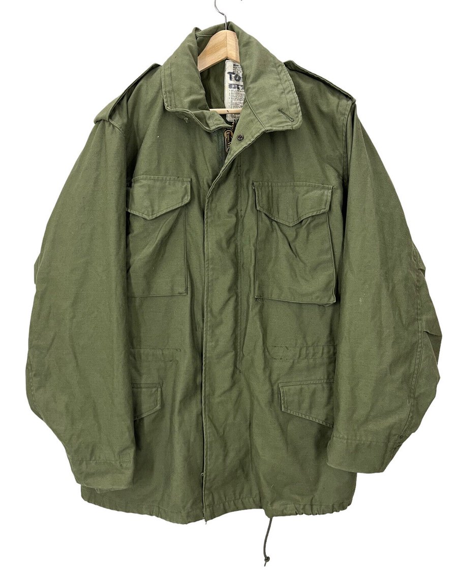 Vintage 70's US Military M65 Field Jacket Medium Long Army | Downtown ...