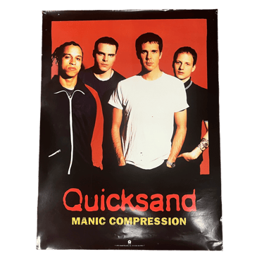 Vintage Quicksand "Manic Compression" Promotional Poster | Joint ...