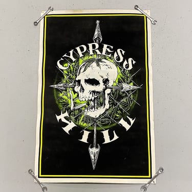Cypress HIll Blacklight Poster from 1995 - Rare 90s Hip Hop | Mad Van ...