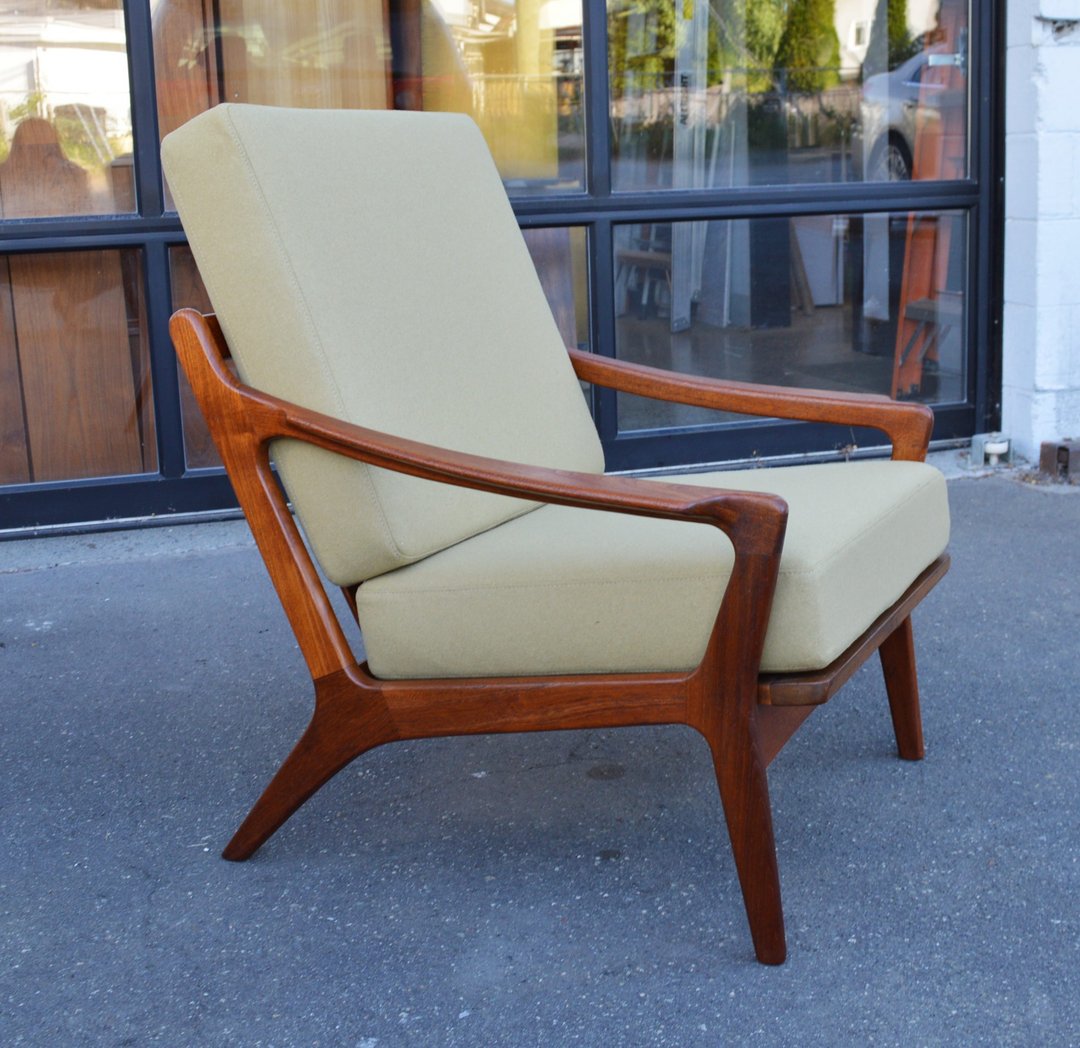 Teak Frame Lounge Chair by Arne Wahl Iversen – YOU PICK | Mid-Century ...