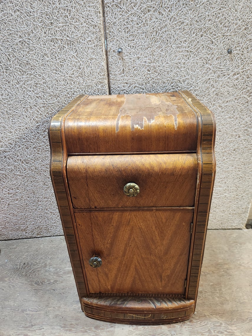 Waterfall Project Side Table 15" x 26" x 14.5" | Earthwise Architectual ...