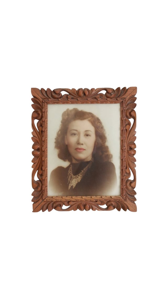 1940s Hand Carved Wooden Picture Frame - 1940s Photo Frame | Veracious ...