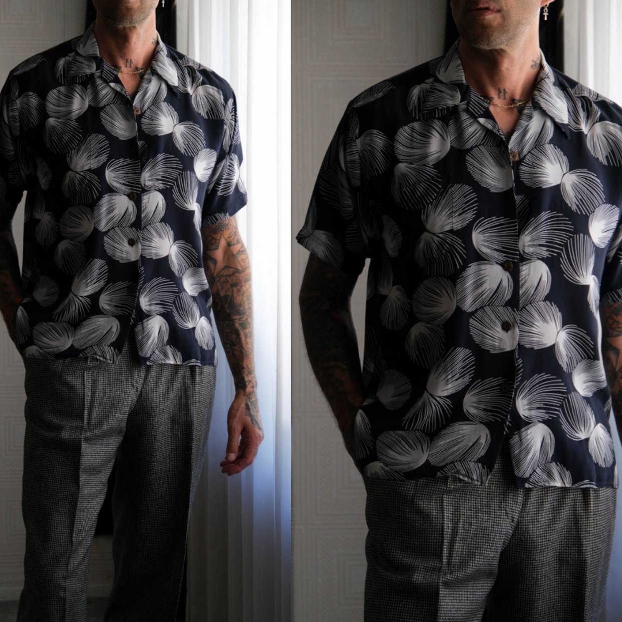 Vintage Avanti Original 50s Style Hawaiian Silk Scallop | The Vault ...