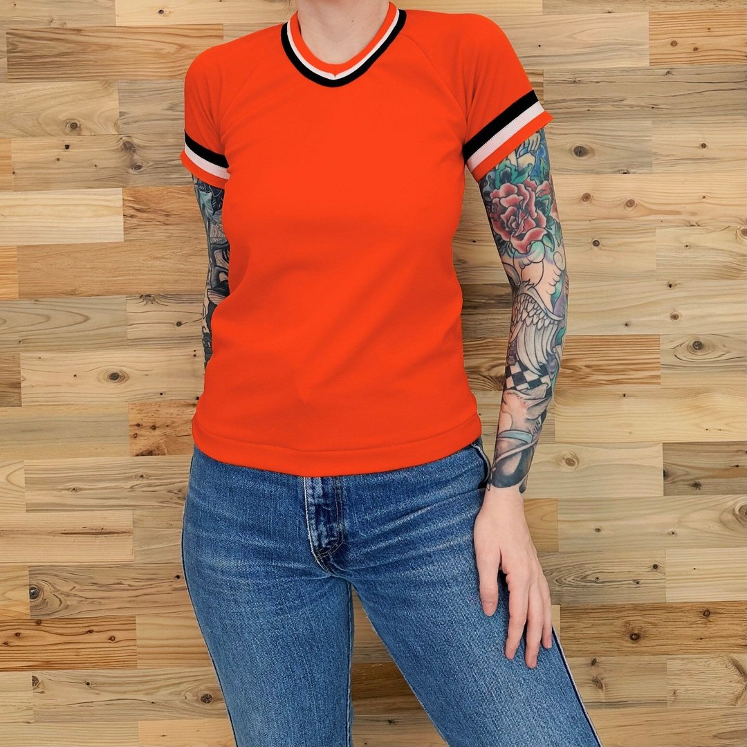 70's Russell Jersey Style Retro Vintage Shirt | Noteworthy Garments ...