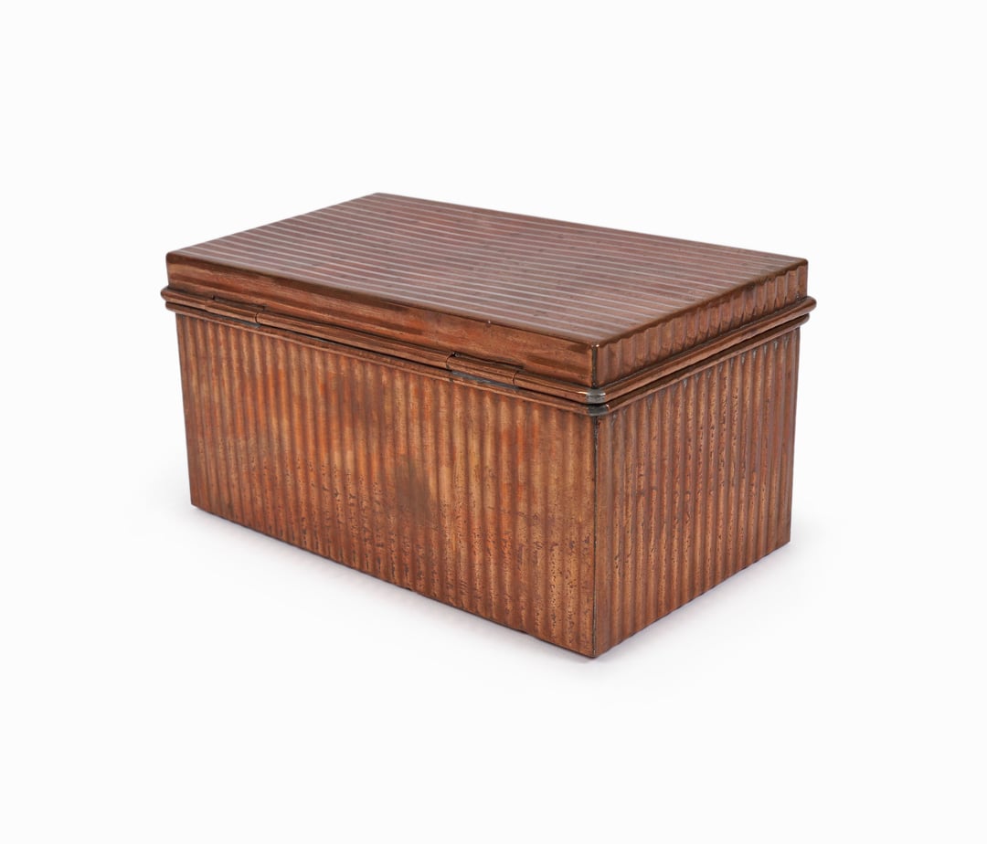 Solid Copper Storage Box Vintage Small Size | Vintage Inquisitor ...