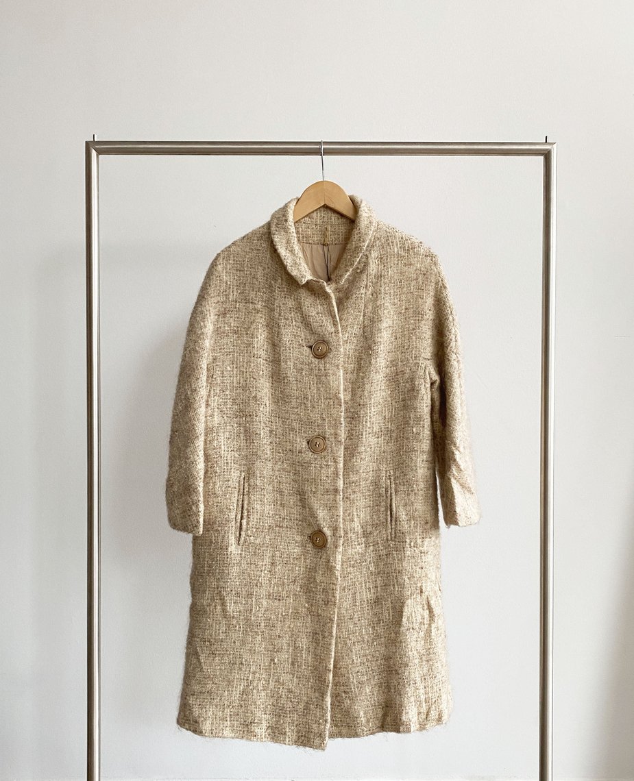 Beige Wool Coat | Legacy | South Minneapolis - Minneapolis, MN