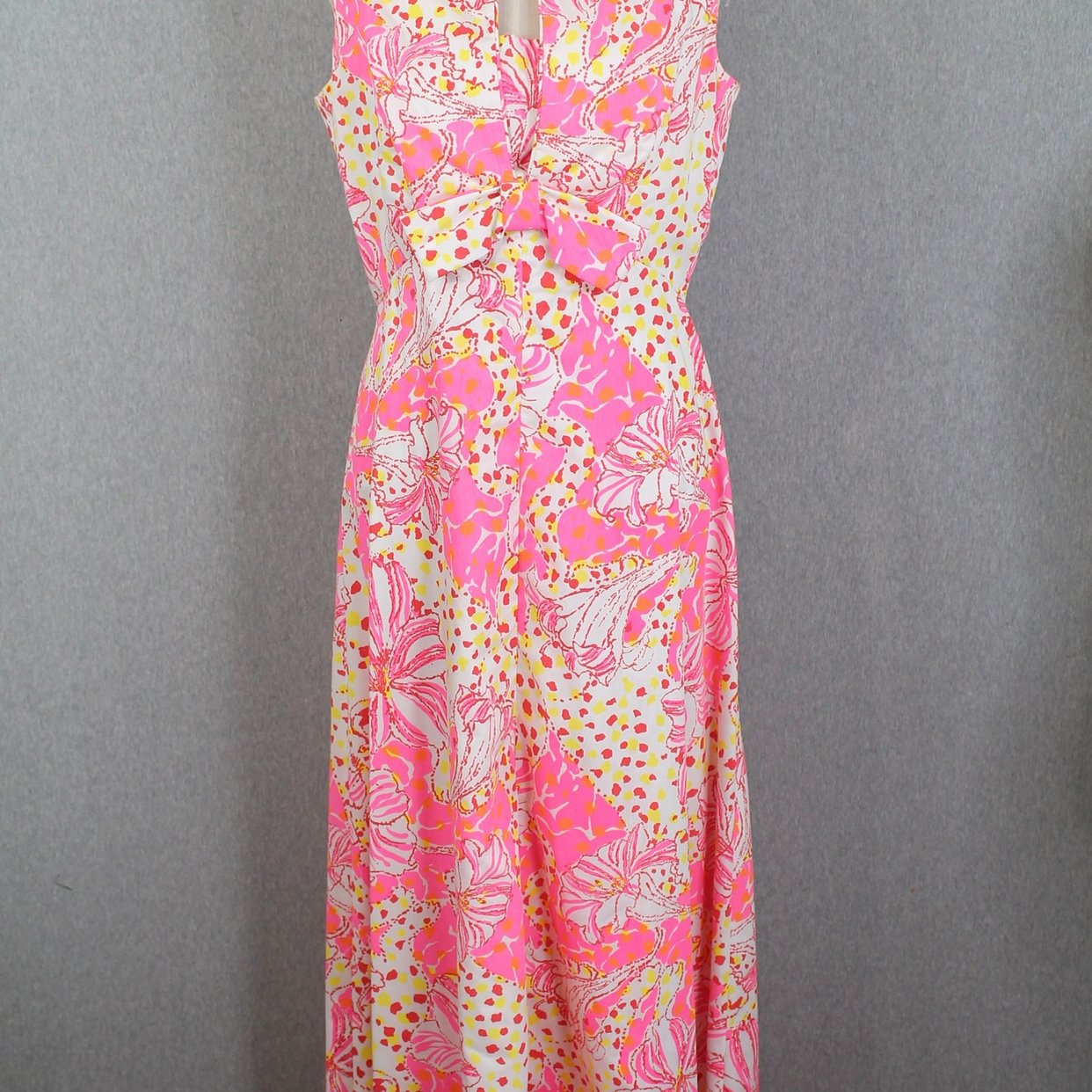 1960s 60s Neon Pink Tiger Print Maxi - | No Grit, No Glory - Weslaco ...